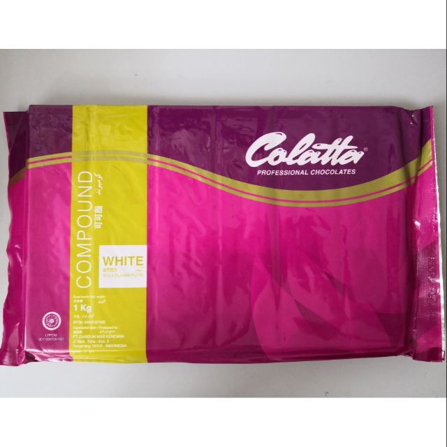 Colatta white chocolate 1kg / white chocolate / colatta | Shopee Malaysia