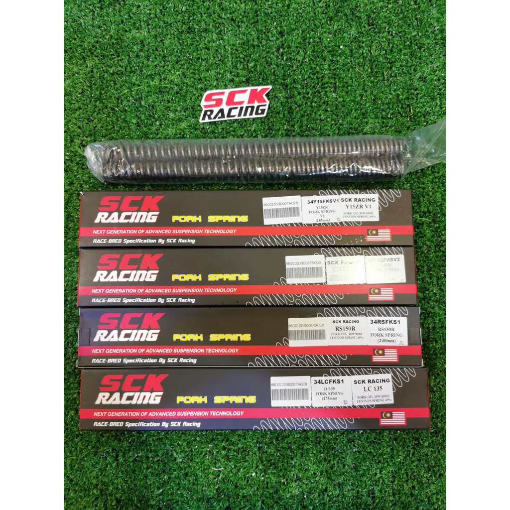 FORK SPRING SCK RACING Y15 V1/V2/LC135/RS150 | Shopee Malaysia