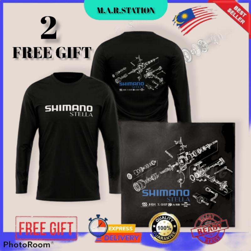 Baju Tshirt Pancing Mancing Fishing Reel Jersi Microfiber | Shopee Malaysia