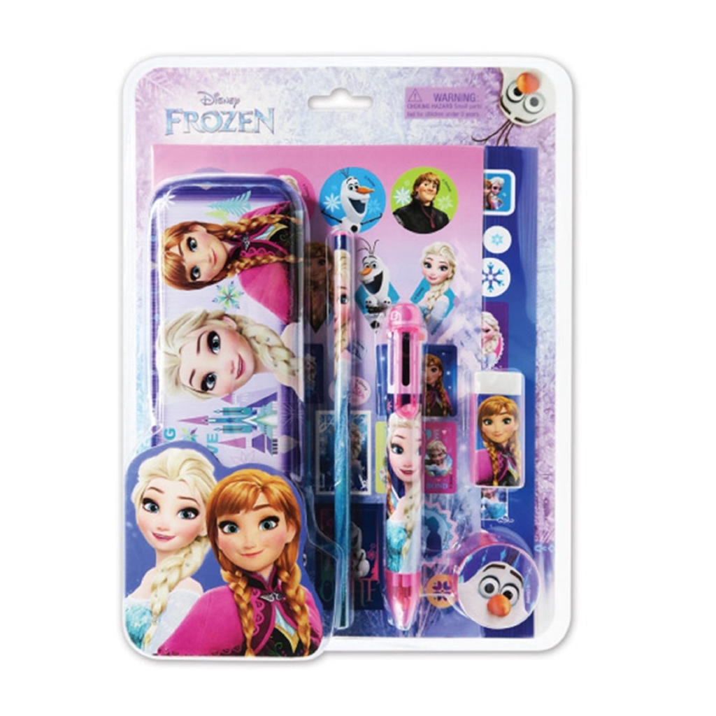 Disney Princess Frozen Stationery Set - Pink (7 Pcs) | Shopee Malaysia