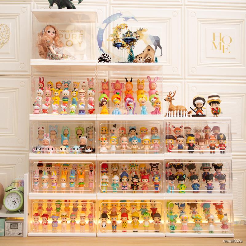 Pop Mart Display Box Mystery Box Shelf Storage Shelf Hand-Made Wall ...