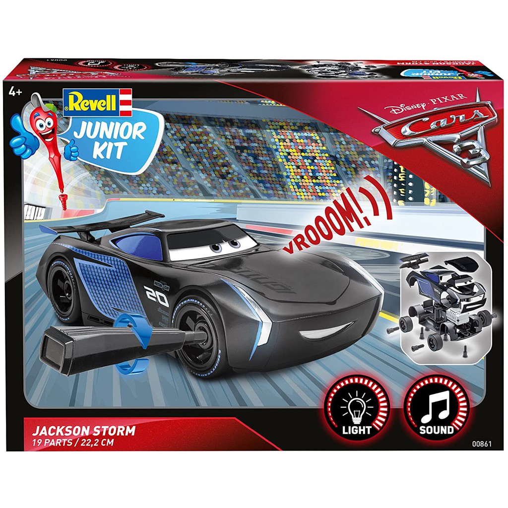 Disney Pixar Cars 3_Junior Kit_Jackson Storm | Shopee Malaysia