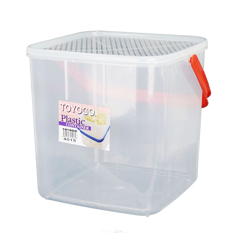 6X Toyogo Air Tight Handy Square Food Container 4015 (9.7L) | Shopee ...