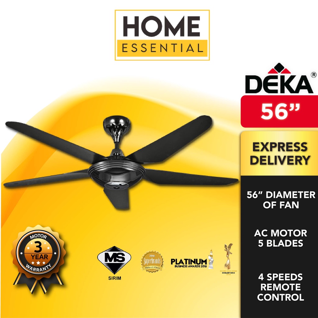 Deka 5 Blades 4 Speed X8(GM)/De-Aire 3 Speed AR22/Rezo 12 Speed Dc ...