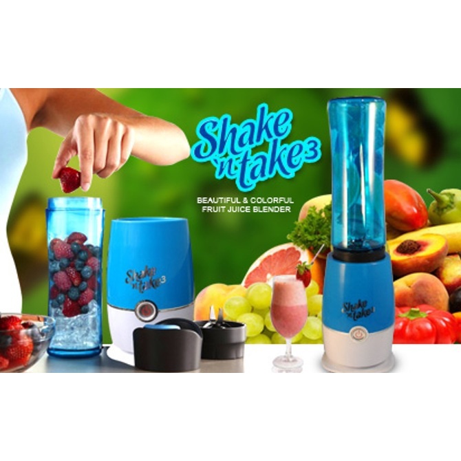 ASOTV ORIGINAL Shake & and N Take Fruit Juice Blender Blend Smoothie ...