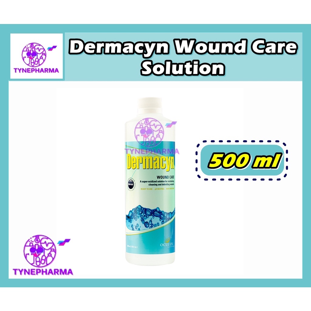 Dermacyn Wound Care 500ml-(AIR CUCI LUKA) | Shopee Malaysia