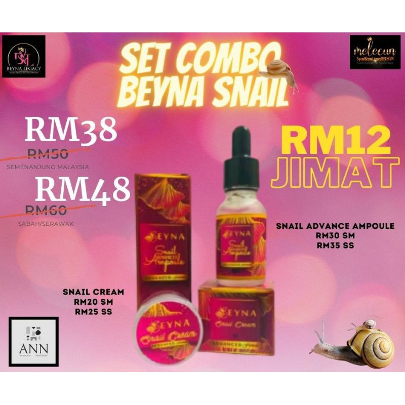 🔥BirdNest & Snail By Beyna Legacy 🥰🥰 | Shopee Malaysia