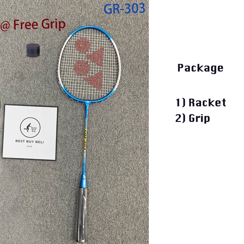 Yonex Badminton Racket GR201 GR202 GR303 Ready Stock | Shopee Malaysia