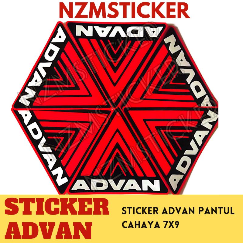 sticker advan pantul cahaya sticker potong | Shopee Malaysia