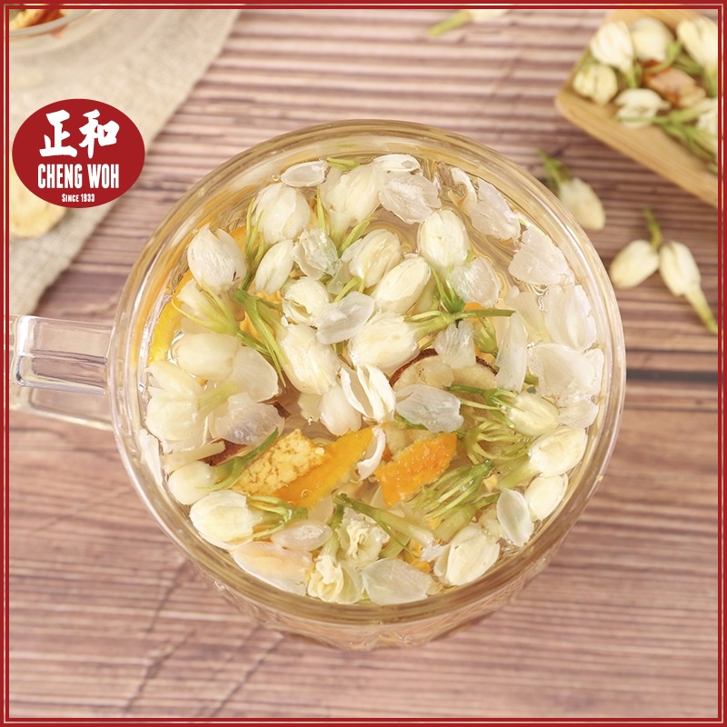 茉莉渭舒茶 8g 20包 Mo Li Wei Shu Tea 8g 20 bags 机器装 MACHINE Teh Herba ...