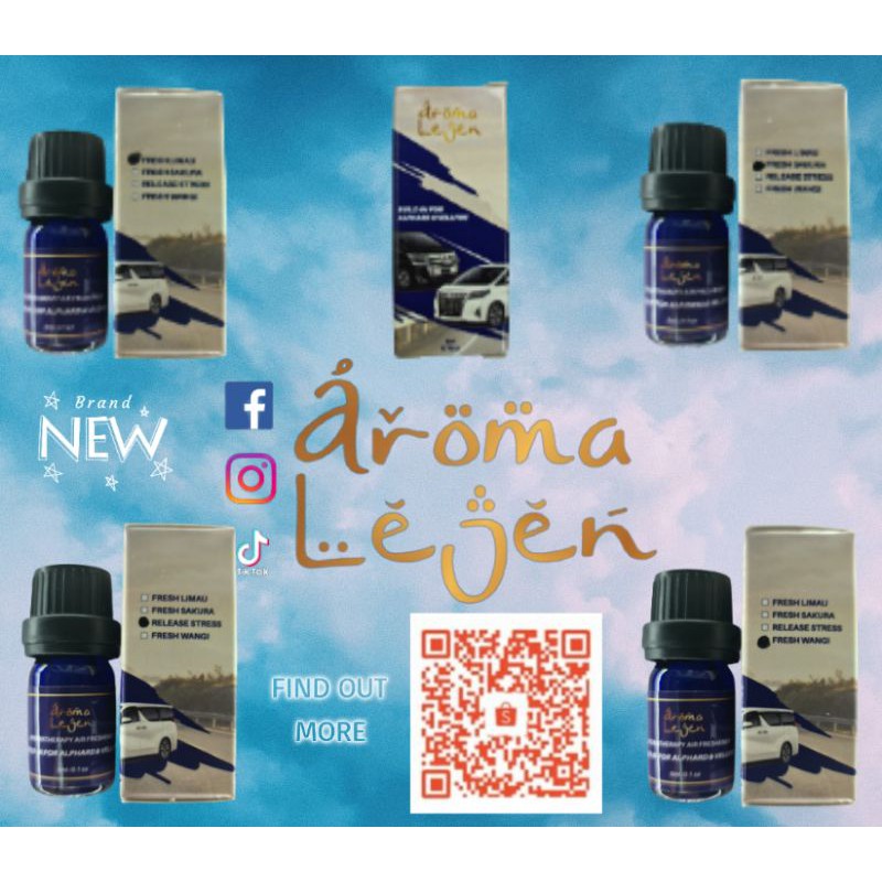 🔥🔥Car Perfume 💯 Pure Essential Oil Luxury Space Toyota Vellfire Alphard ...