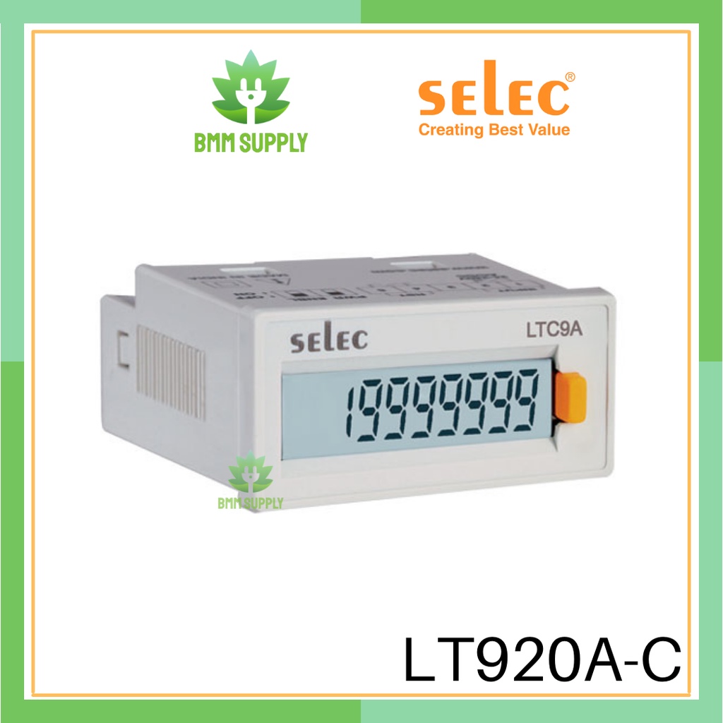 SELEC #LT920A-C HOUR METER/TIMER COUNTER | Shopee Malaysia