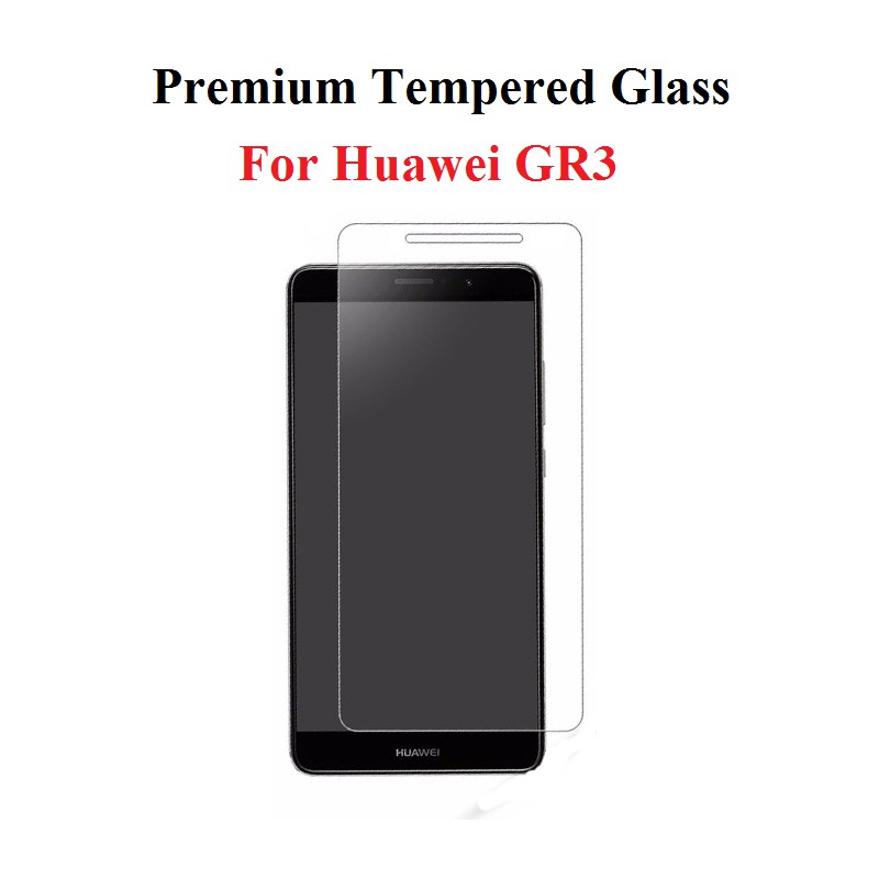 (2PCS) Huawei GR3 (2016) Tempered Glass Screen Protector (NOT FULL ...