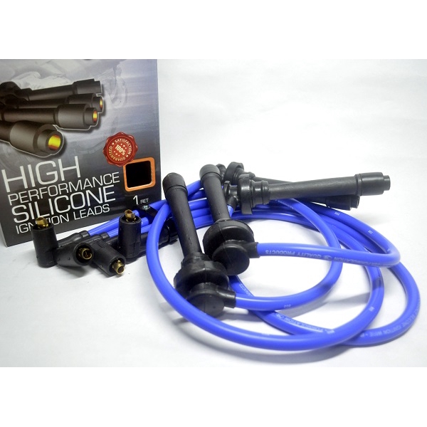 MASTECH Silicone 4 core Plug Cable 10mm - Proton Putra / WIra / Satria ...