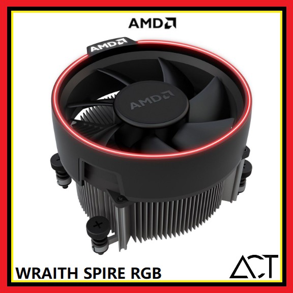 Cpu Cooler Fan AMD Heatsink Fan AMD Wraith Stealth Wraith Prism RGB CPU ...