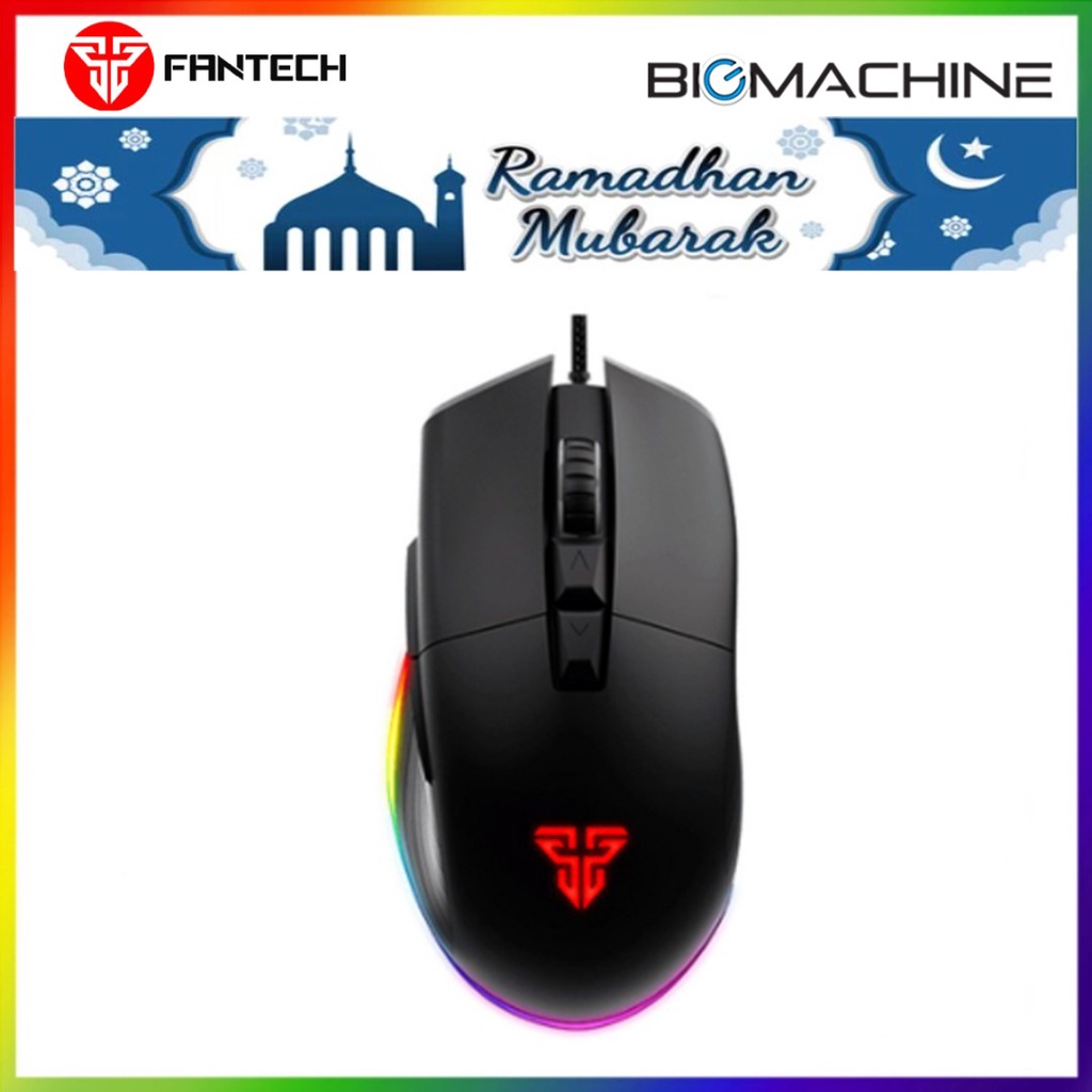 Fantech UX1 Hero Ultimate Macro RGB Gaming Mouse (MO26BK) | Shopee Malaysia