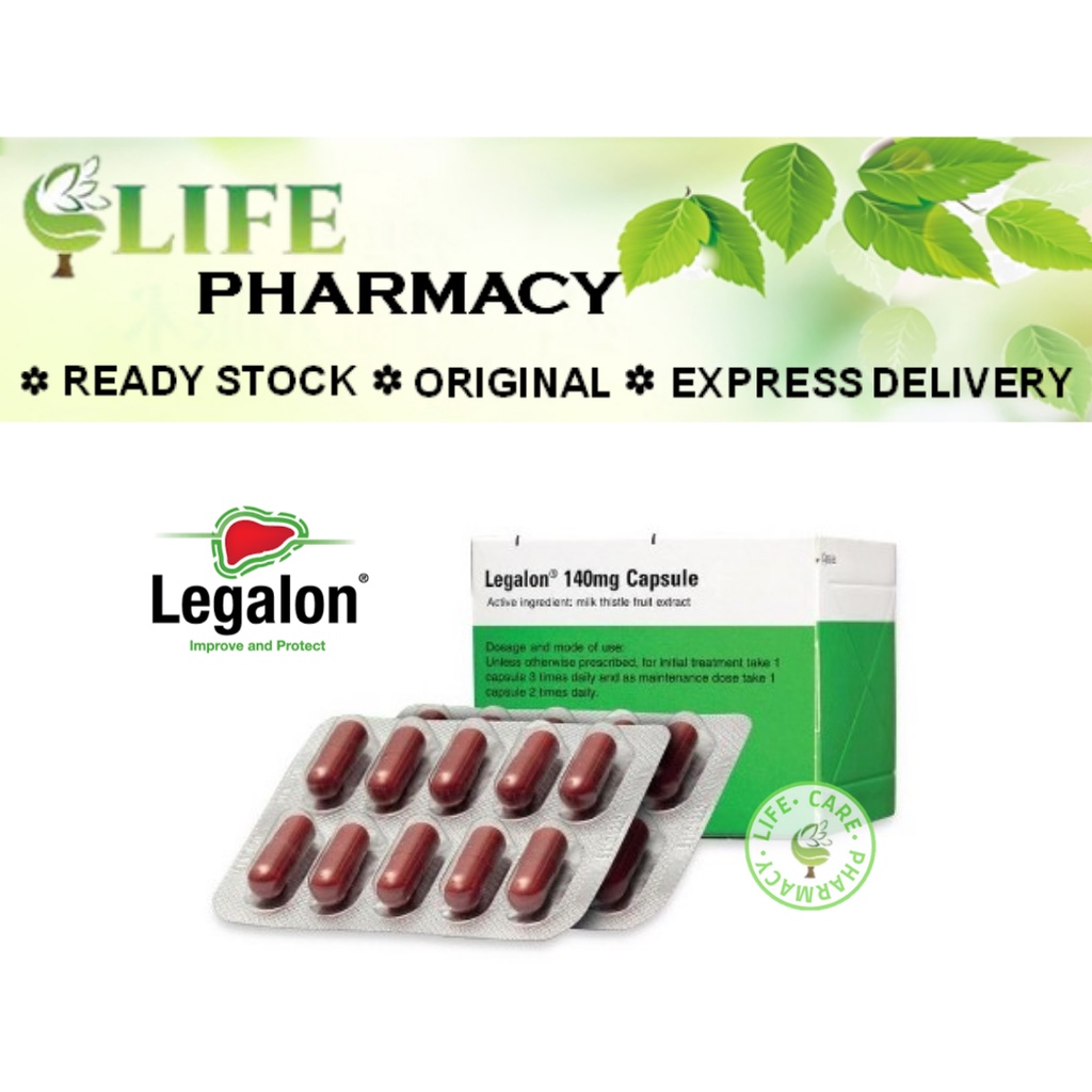 *READY STOCK* LEGALON 140MG 100's (1 box) / 30's (3 strips) | Shopee ...