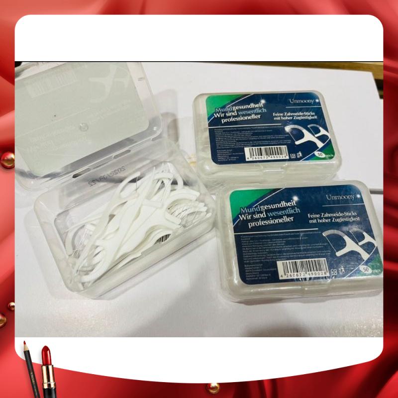 Combo of 2 boxes of German dental floss 50 piecesx2 | Shopee Malaysia