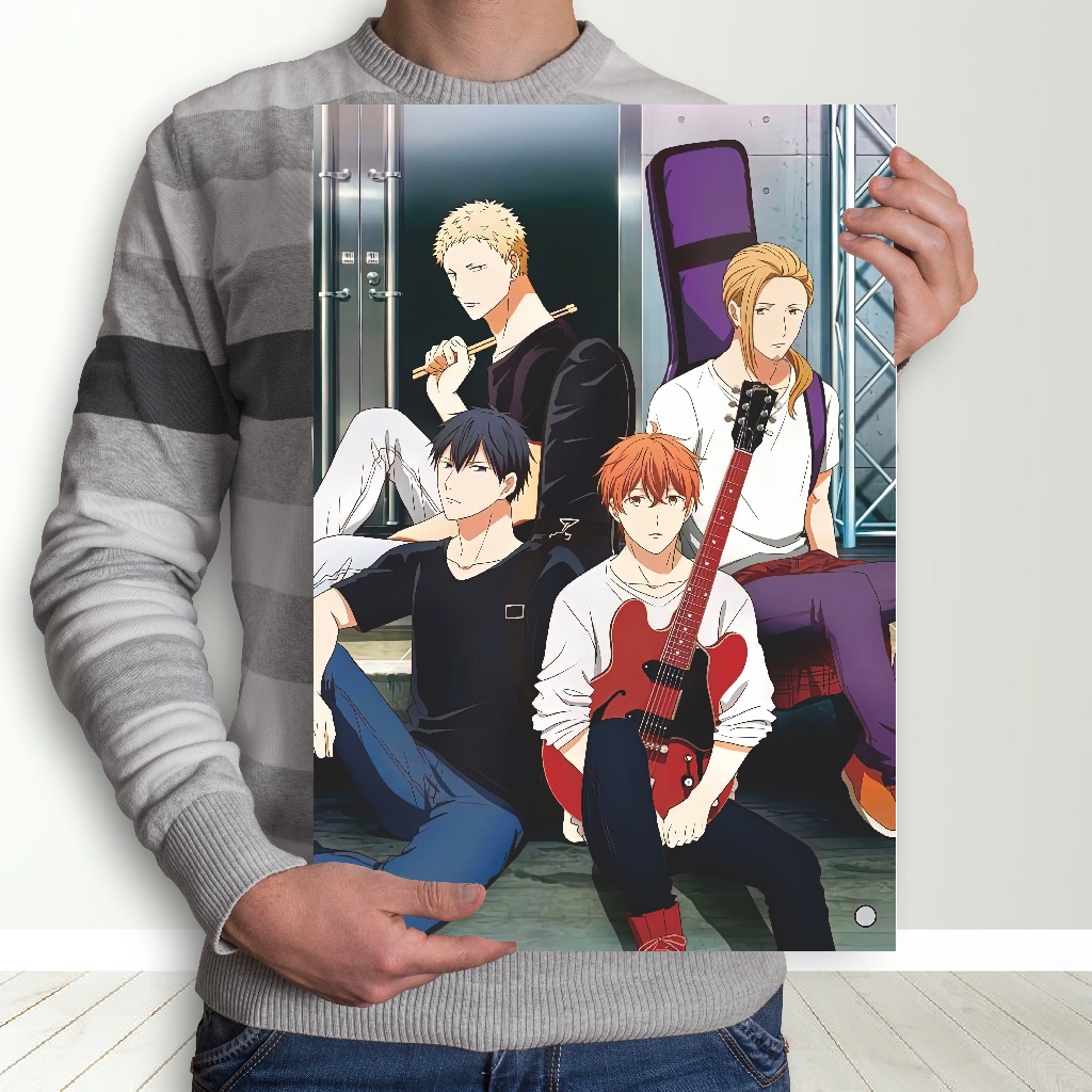 Anime Given Poster - Size A3+ Mafuyu Sato Ritsuka Uenoyama Haruki ...