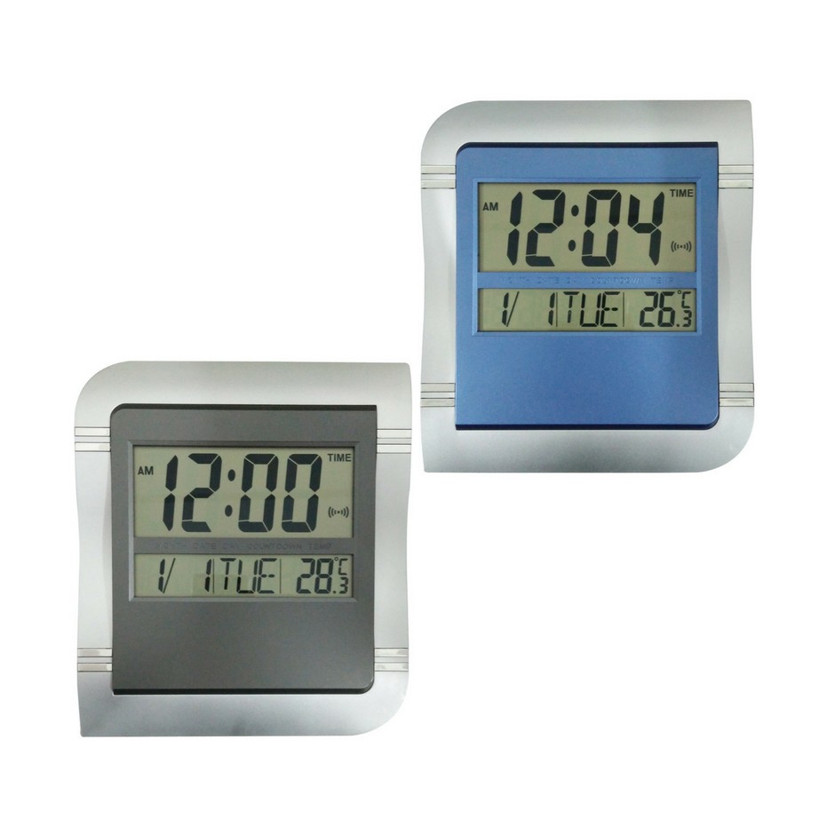 Multi function LCD Digital Clock With Alarm/Date/Temperature/Timer ...