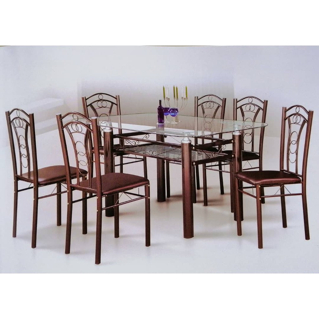 Meja Makan/ Dining Table 6 Seater (New) | Shopee Malaysia