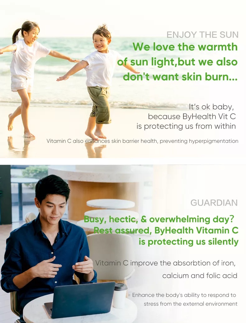 Byhealth Vitamin C 780mg Chewable 30 Tablets Orange Flavor (EXP:03 2024) | Shopee Malaysia