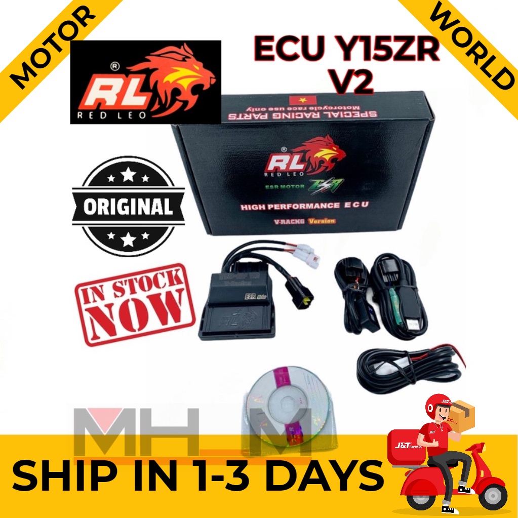 ECU RED LEO REDLEO V-RACING VERSION Y15ZR V2 (100% ORIGINAL REDLEO X ESR MOTOR ) | Shopee Malaysia
