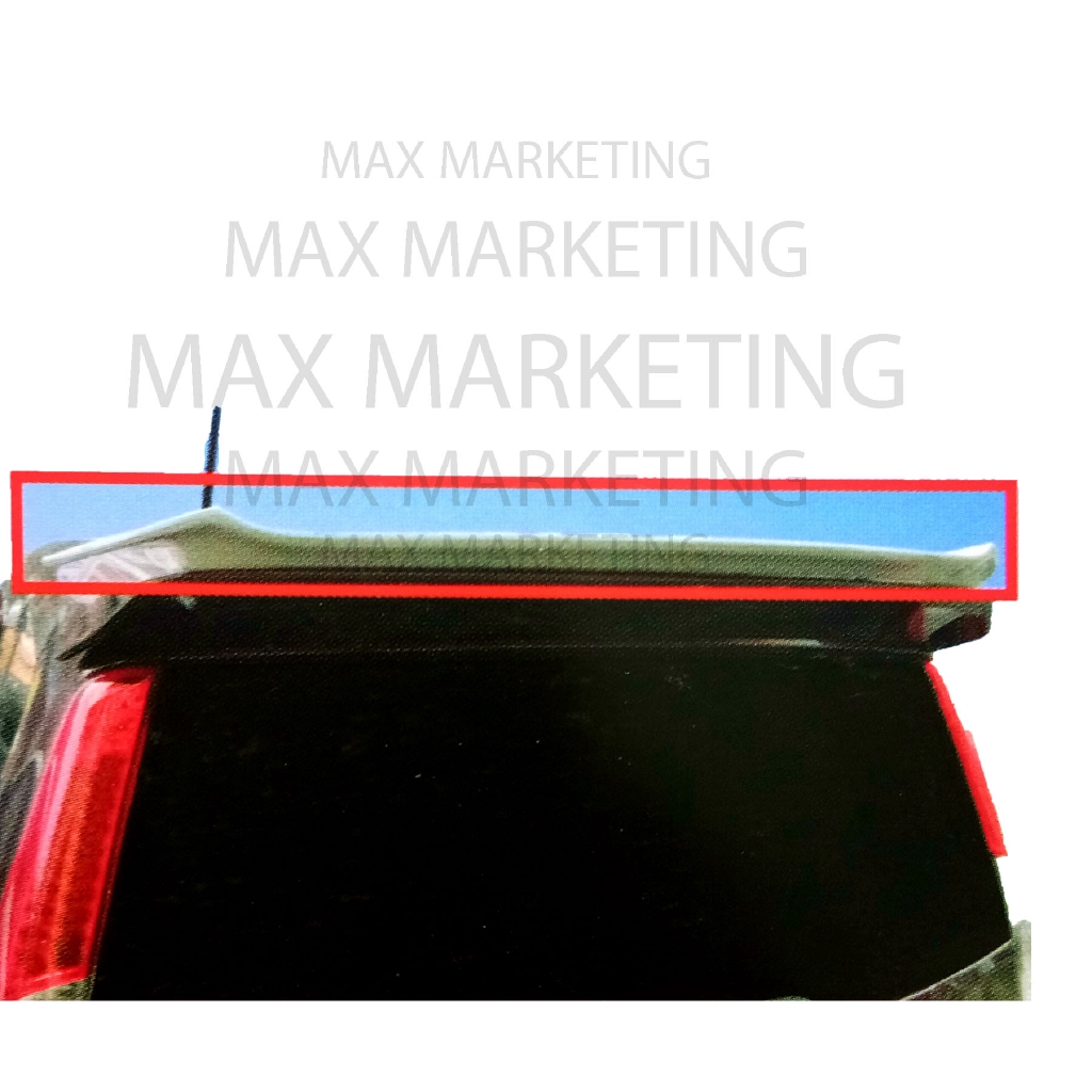 M454 PERODUA ALZA SPOILER (SILKBLAZE) ADD ON ALZA 2014 SPOILER (SE ...