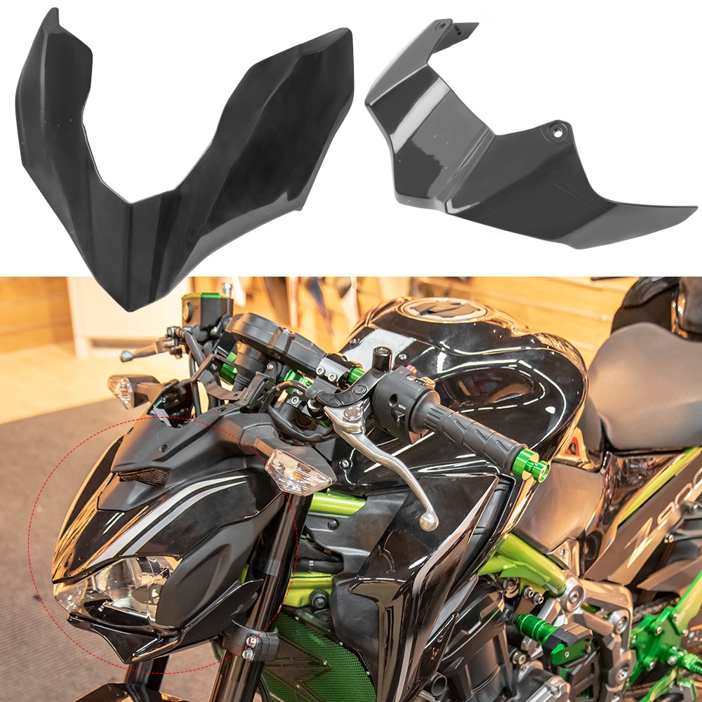 Motorcycle Upper Lower Front Headlight Cover Injection Head Lamp ...