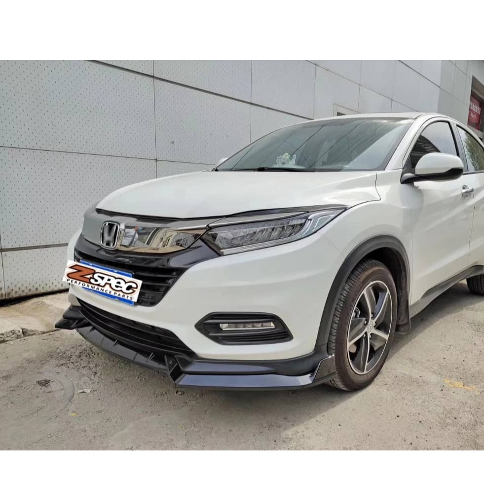 Honda Hrv 2019-2021 Vezel FL Rs (3 pcs) Front Diffuser V lips Gloss ...