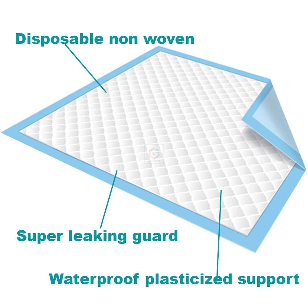 Pelapik Tilam Underpad Disposable Pad Waterproof Lapik Kencing Kalis ...