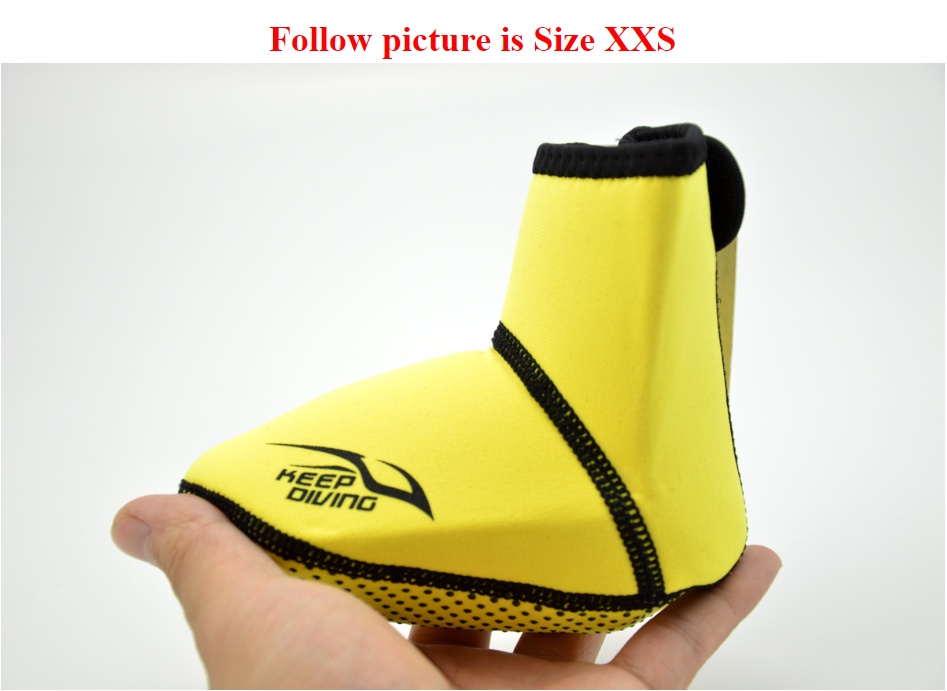 KEEP DIVING 3MM Neoprene Snorkeling Shoes For Kids Scuba Dive Socks For ...