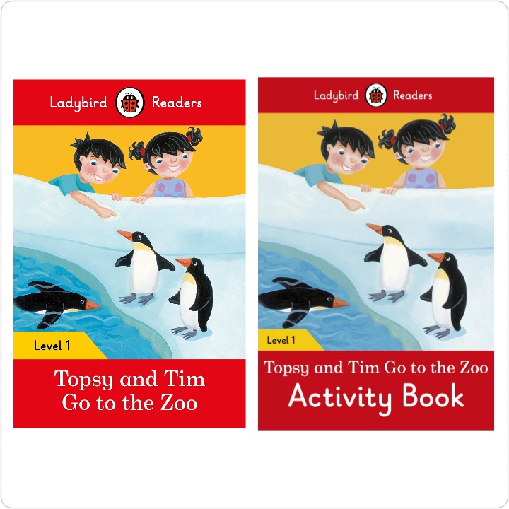 Ladybird Readers Level 1 Combo: Topsy and Tim Go to the Zoo (Children's ...