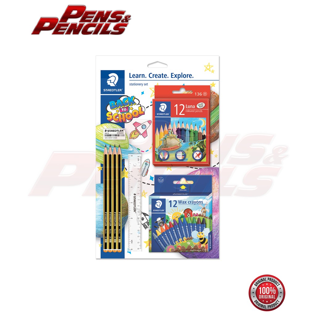 Staedtler Special Value Pack Stationery Set Back to School Pencil ...