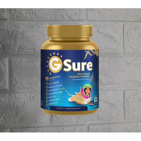 Good Morning GSure Complete and Balanced Nutrition Drink 900G | Shopee ...