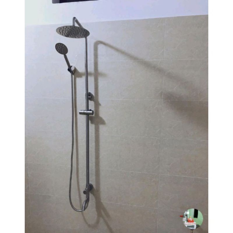 Stainless steel SUS 304 zento cold standing shower head | Shopee Malaysia