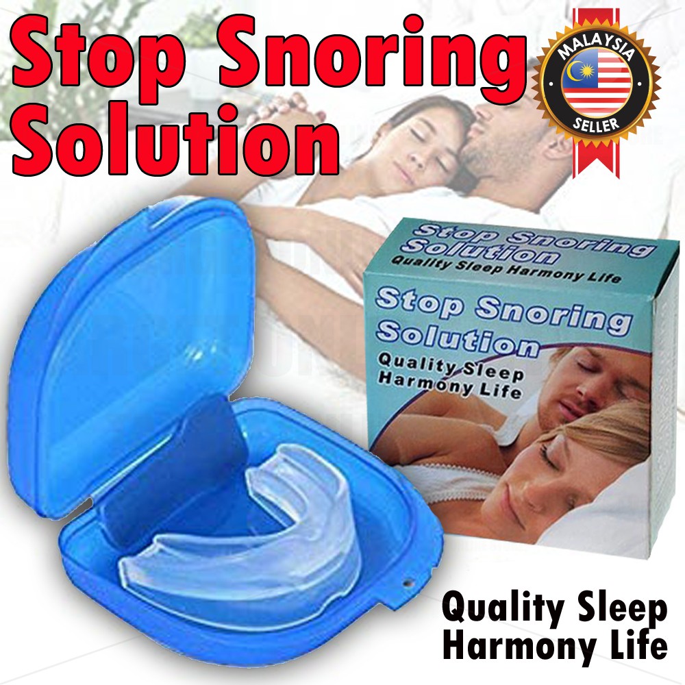 Stop Snoring Solution Device Mouth Guard Quality Sleep Harmony Life ...