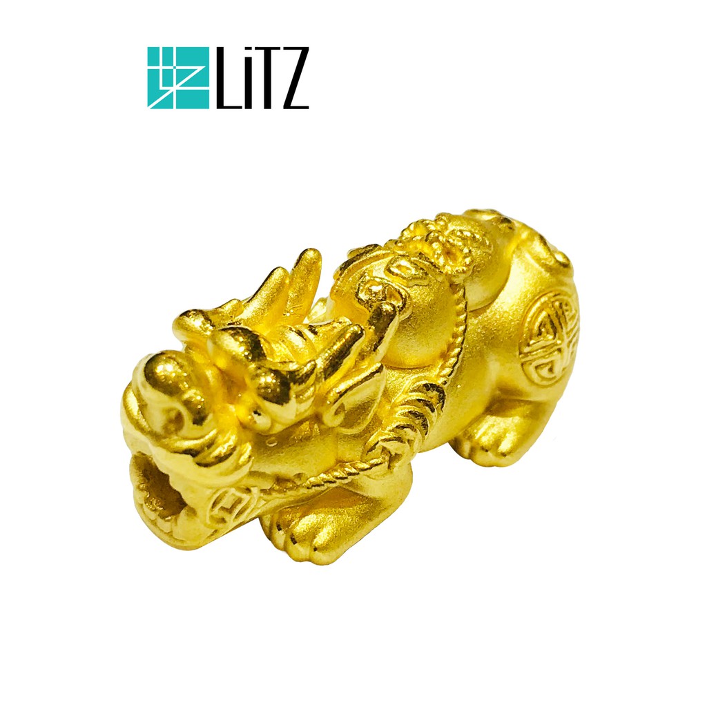 LITZ 999 (24K) Gold PiXiu CEPC0984 43mm | Shopee Malaysia
