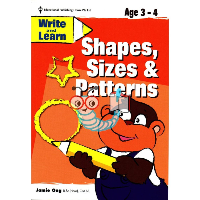 Write and Learn - Shapes, Sizes & Patterns | Shopee Malaysia