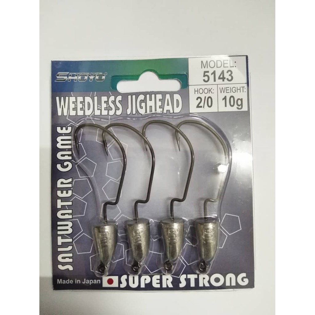 Weedless jighead saltwater game/jig | Shopee Malaysia