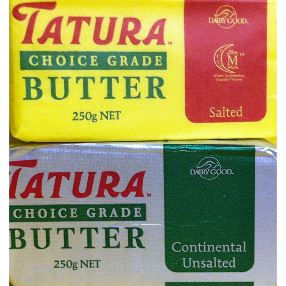 Tatura Premium Butter Unsalted / Salted 250g Frozen | Shopee Malaysia