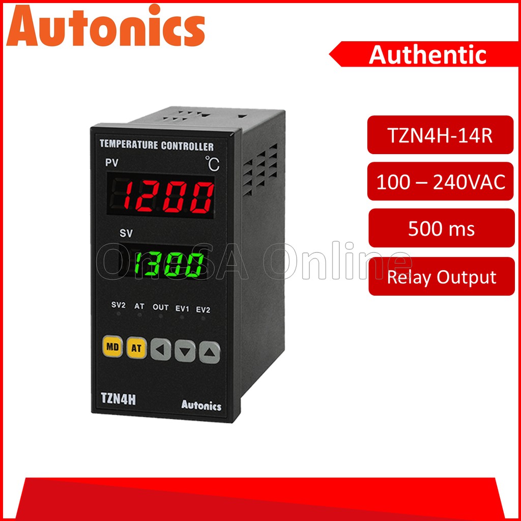 AUTONICS TEMP. CONTROLLER RELAY OUTPUT(TZN4H-14R-A100-240) | Shopee Malaysia