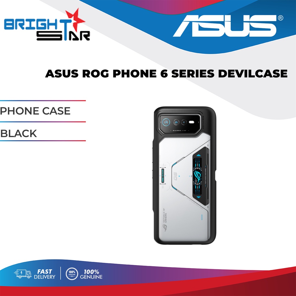ASUS ROG PHONE 6 SERIES DEVILCASE / BLACK / | Shopee Malaysia