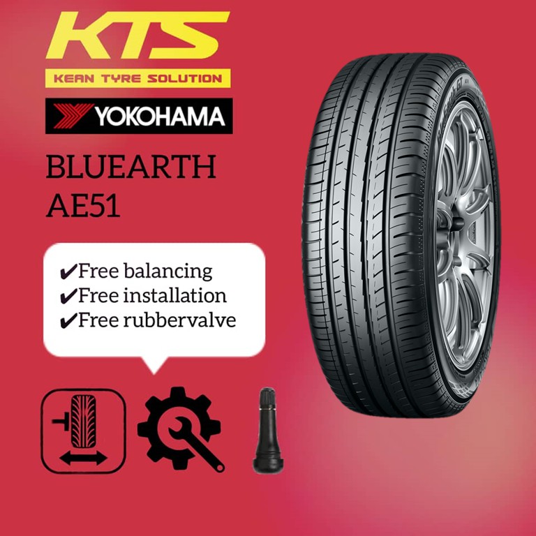 Tyre Yokohama Bluearth-GT AE51 size 17 INCH 2022/2023 | Shopee Malaysia