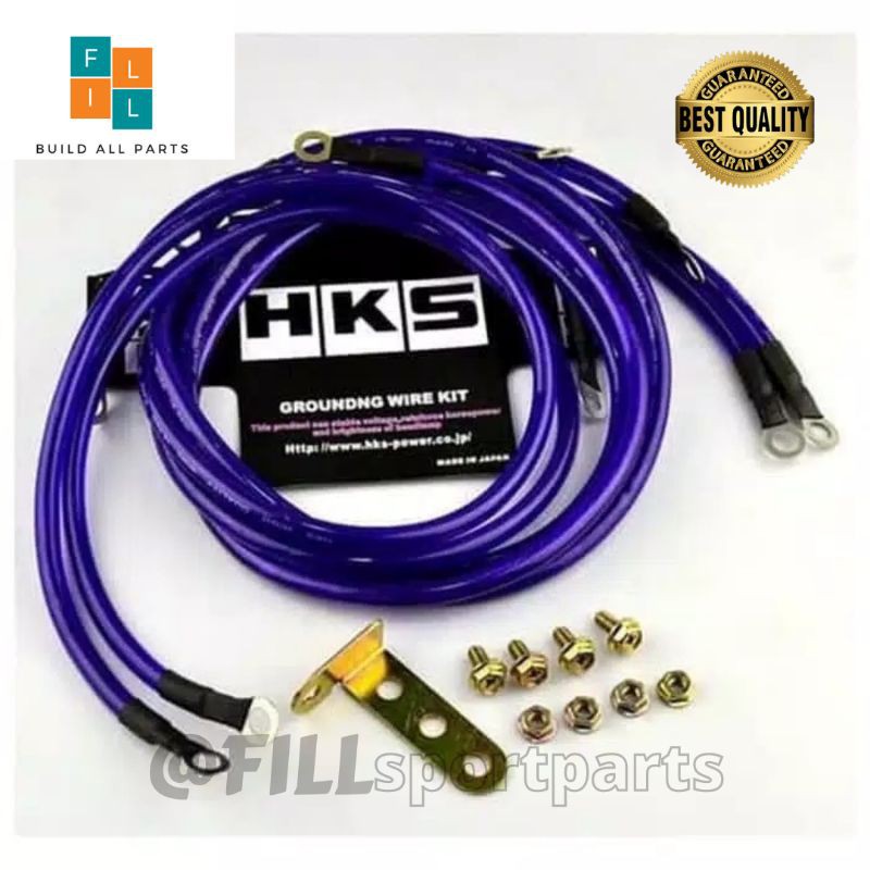Hks racing Grounding Cable/HKS Wirekit/HKS 5-point/GROUND Cable/Car ...