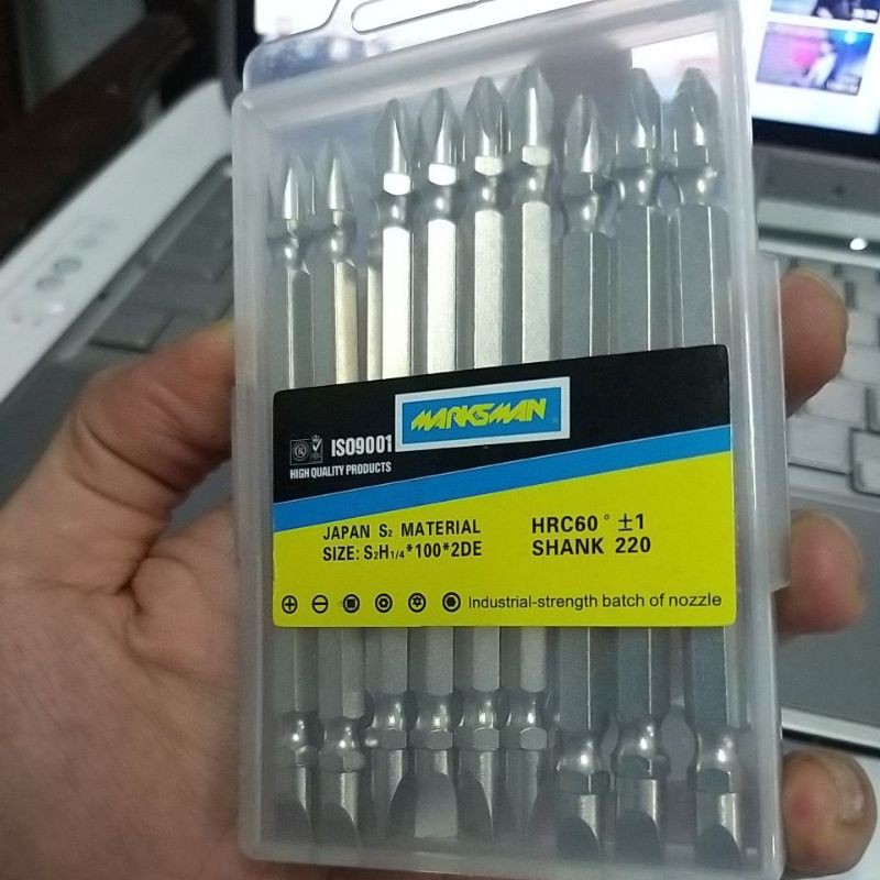 screwdriver bits two function m2×110mm with magnetic borui good quality ...