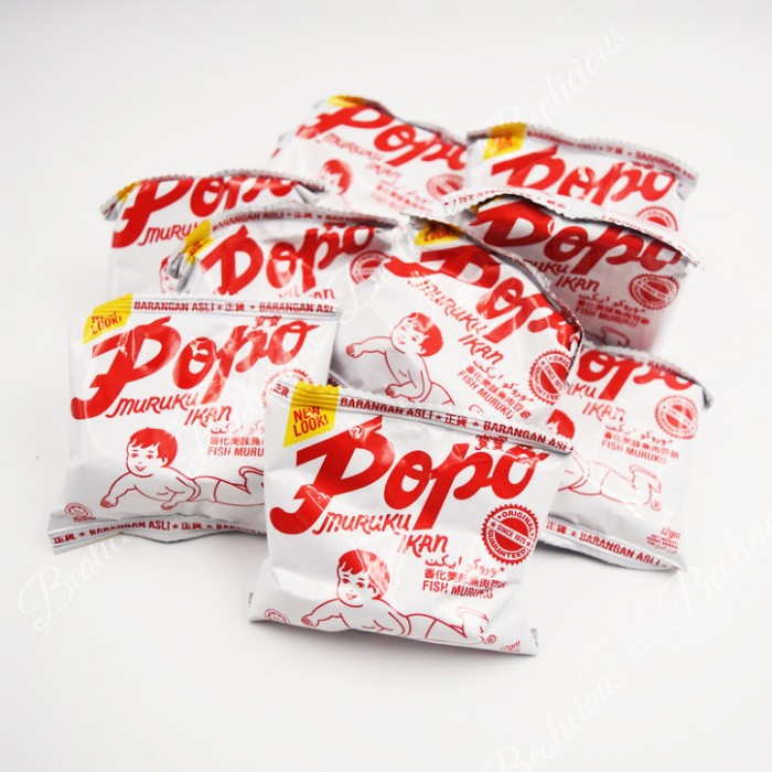 宝宝POPO FISH/SQUID MURUKU 24packs X 12G - 1 carton ( 16 packs 4.608kg ...