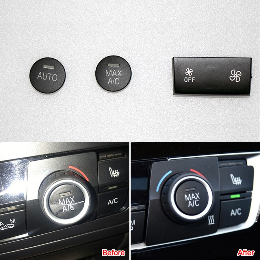 Air Conditioner Fan Wind Volume Button Capes For BMW 3 Series F35 F30 ...