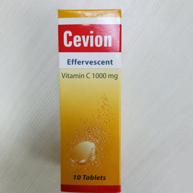 Cevion Effervescent Vitamin C 1000mg 10 tablets | Shopee Malaysia