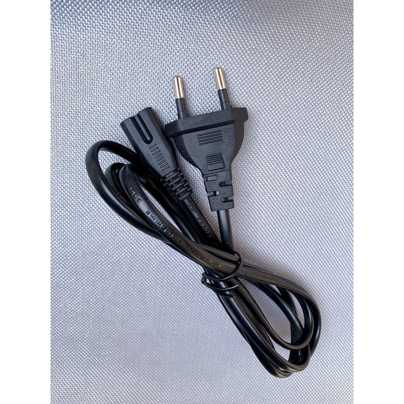 EU standard 2 pins to 2 holes (universal pure copper power cord 1.5M ...